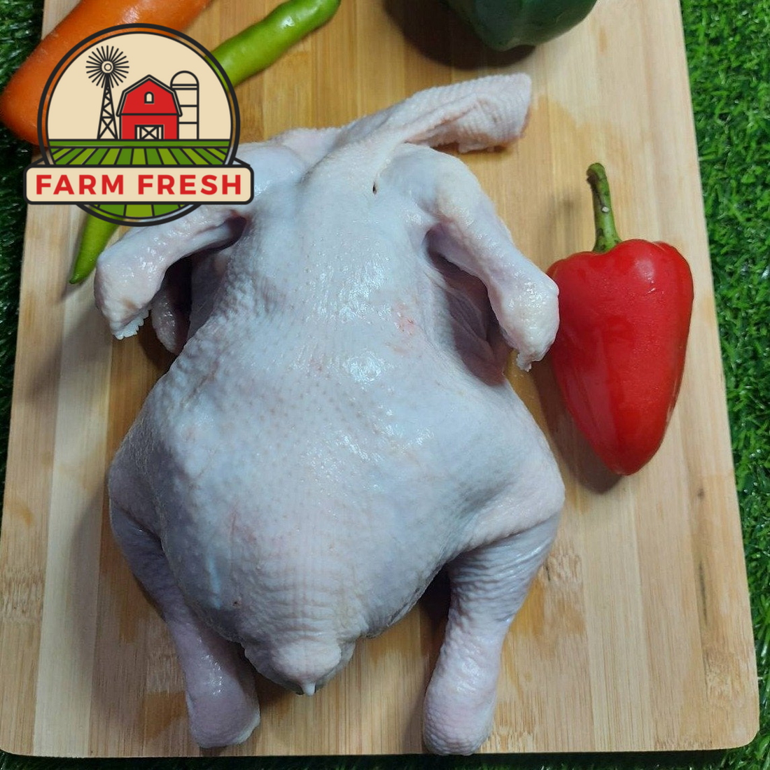 Fresh-cut whole Chicken (dressed)- order price / kilo – Farm2Metro